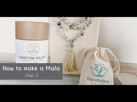 How to Make a Mala - Part 3 - YouTube