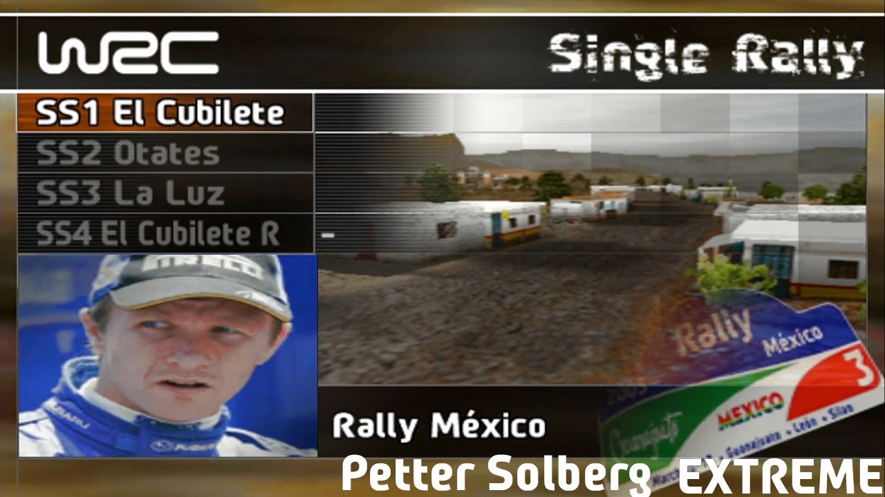 WRC : FIA World Rally Championship (PSP) - Extreme Single Rally - Rally ...