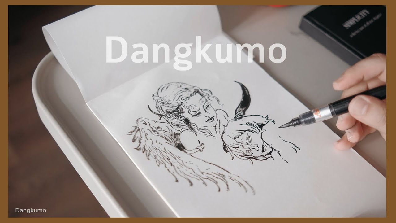 15 Minutes | Dangkumo Drawing & Healing sounds - YouTube