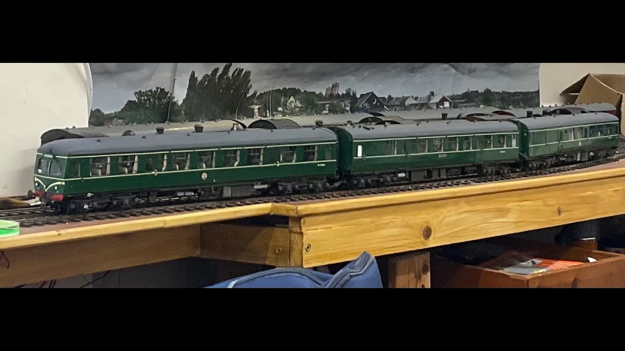 Class 120 “Cross Country” Diesel Multiple unit build and run - YouTube