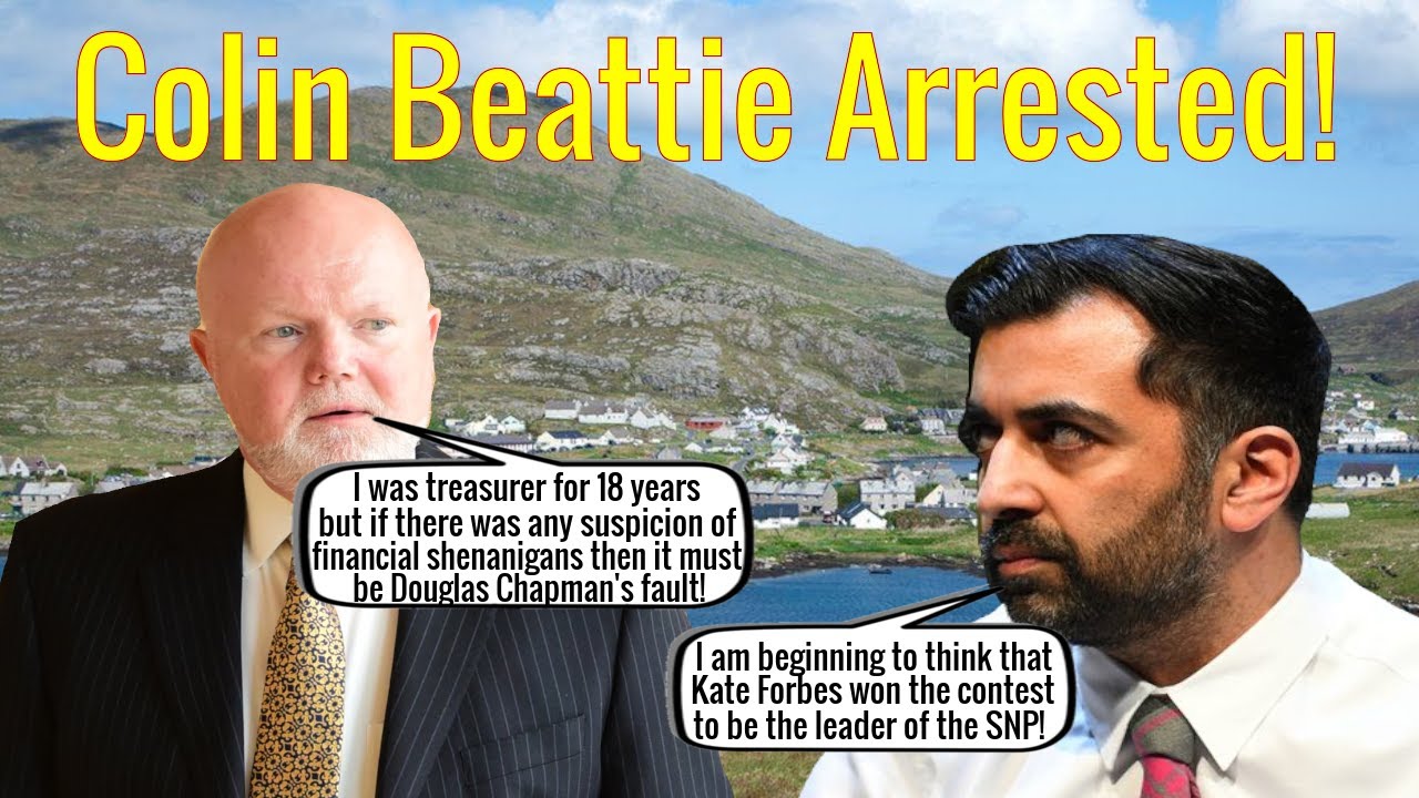 SNP Treasurer Colin Beattie Arrested - YouTube