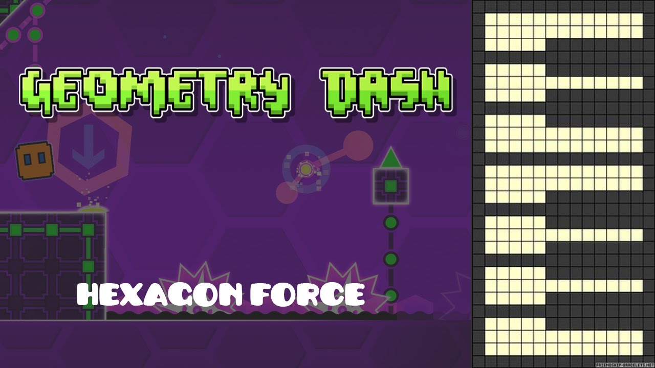 Geometry Dash - Hexagon Force [Piano Cover] - YouTube