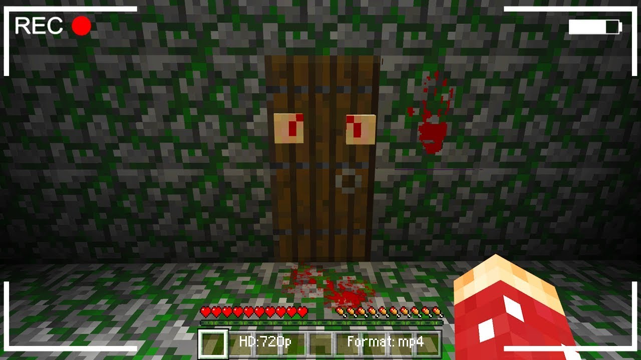 do not open this minecraft door... - YouTube