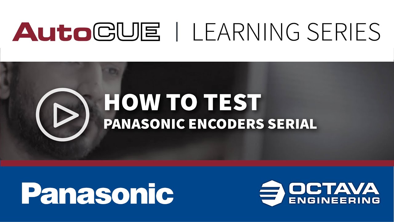 Analytics: How to Test Panasonic Encoders - YouTube
