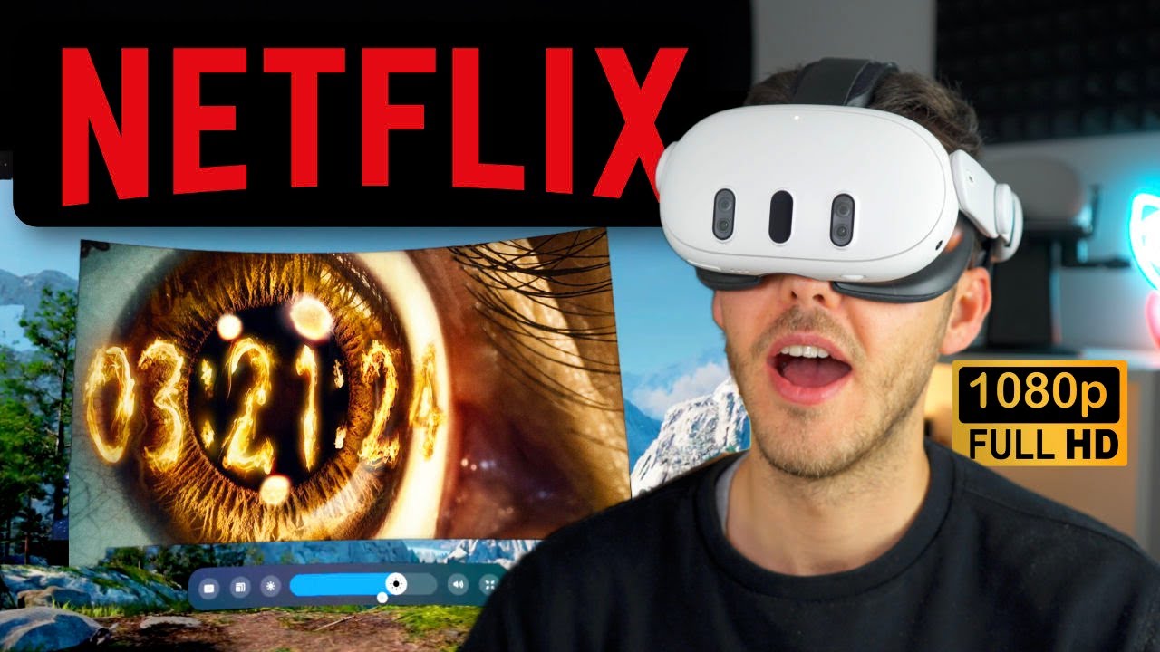 Ver Netflix en Meta Quest 3 y 2 🍿 Por fin en MEJOR CALIDAD - YouTube
