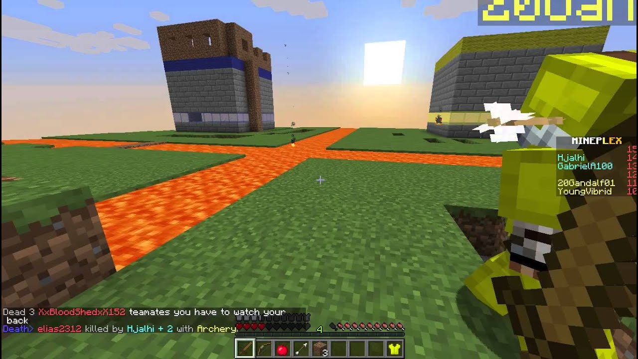 Minecraft Micro battles Kit reviews #1- archer - YouTube