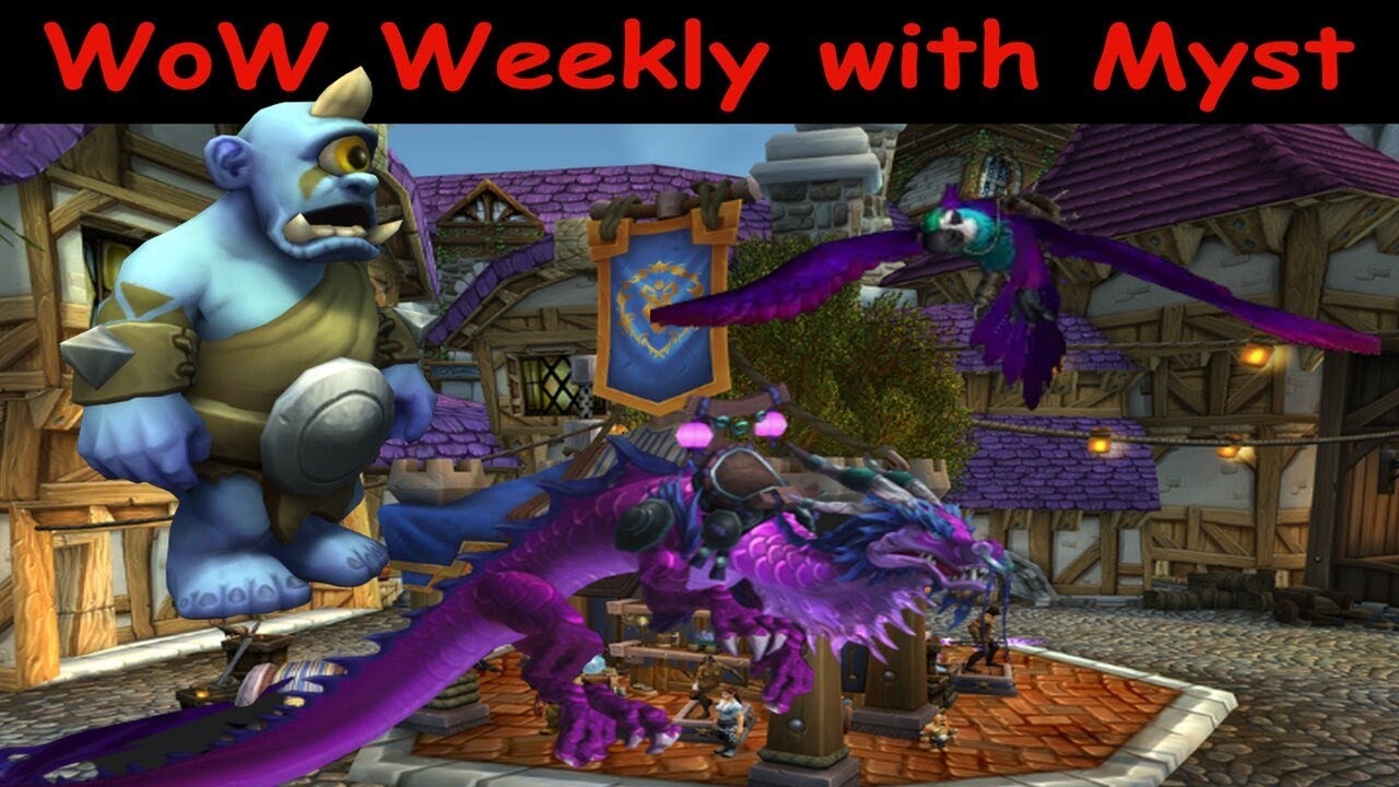 Trading Post, New Mounts and More ~ WoW Weekly with Myst - YouTube