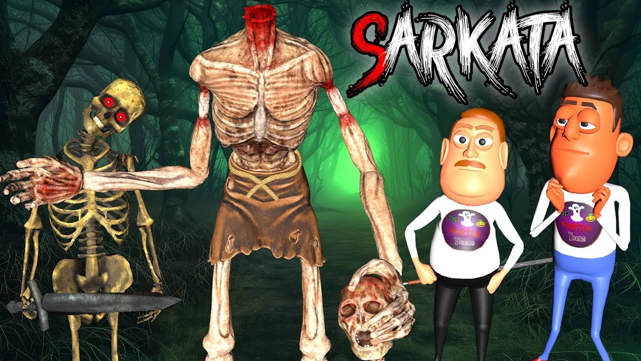 Sarkata Horror Story | सरकटा | Hindi Horror Stories | Guptaji Toons ...