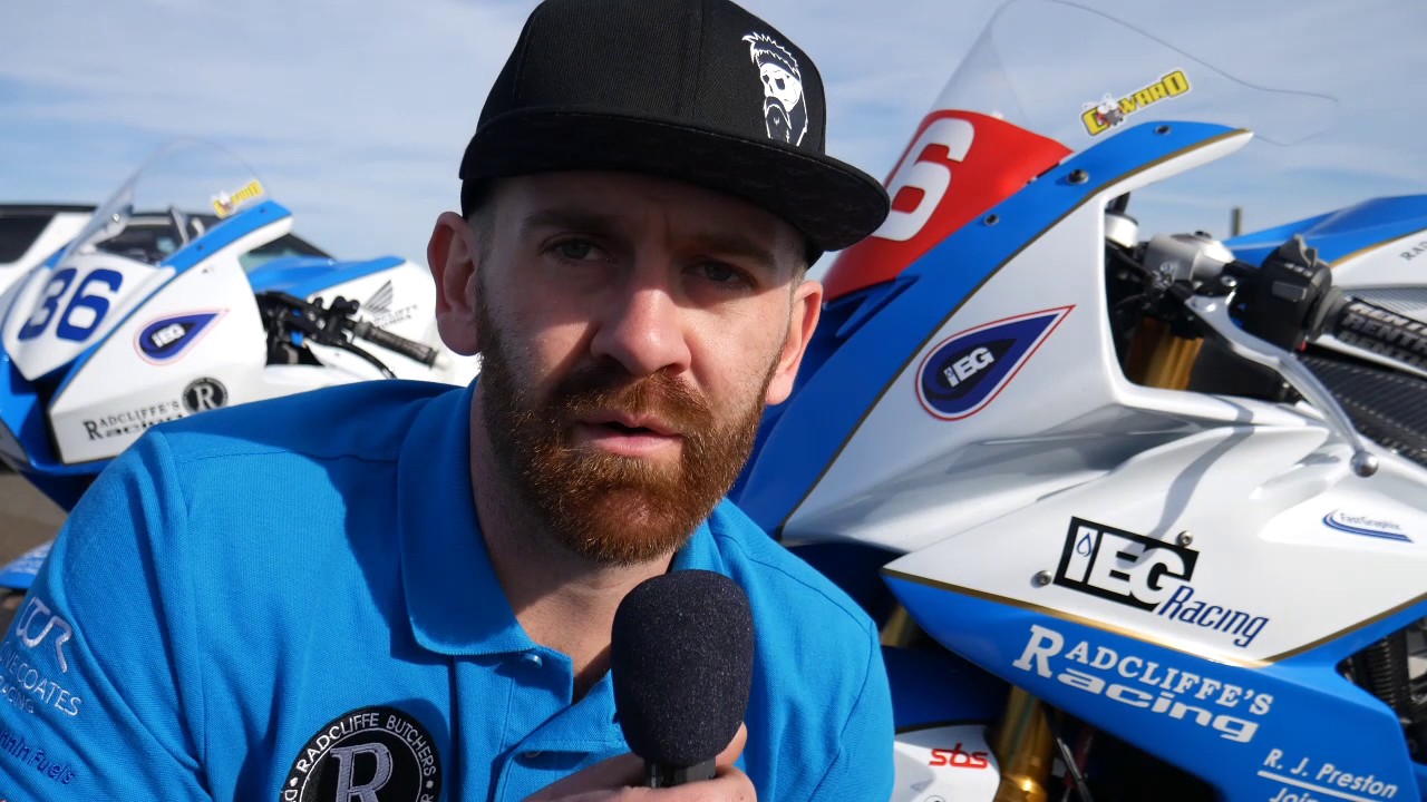 Jamie Coward talks about testing the Radcliffe's Racing machines at ...