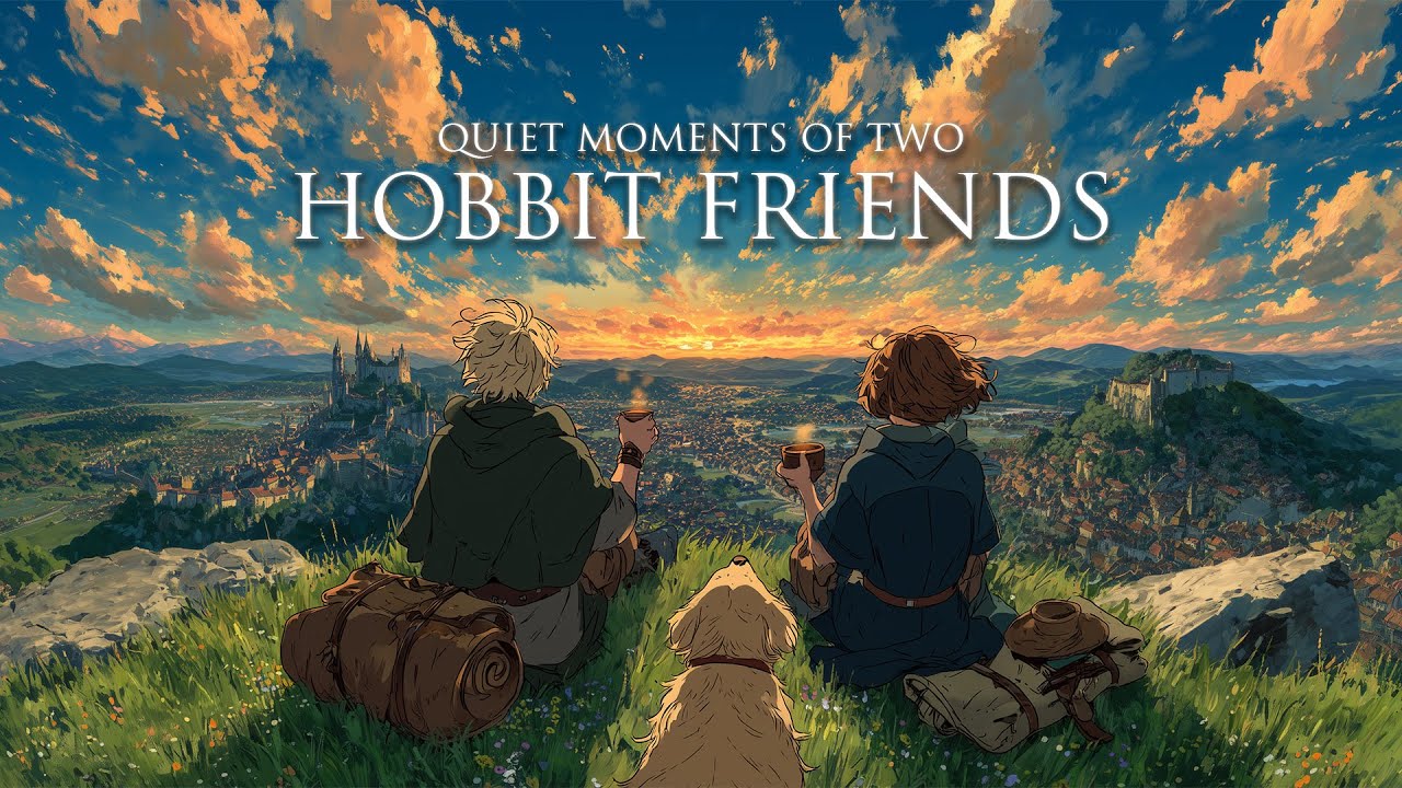 Quiet Moments of Two Hobbit Friends | Relaxing Medieval Fantasy Music ...