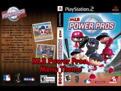 MLB Power Pros PS2 Menu Theme - YouTube