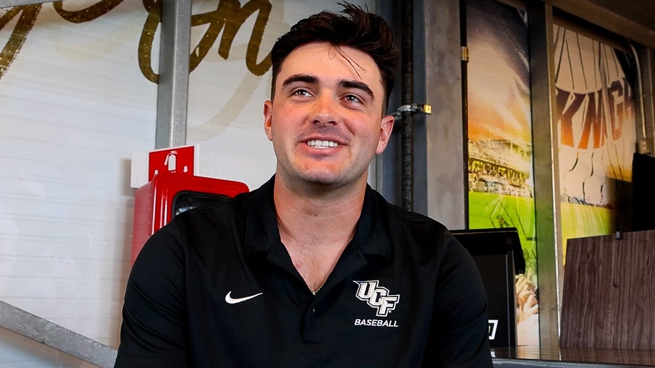 UCF Baseball: C Dylan King Media Day Interview ⚔️⚾ - YouTube