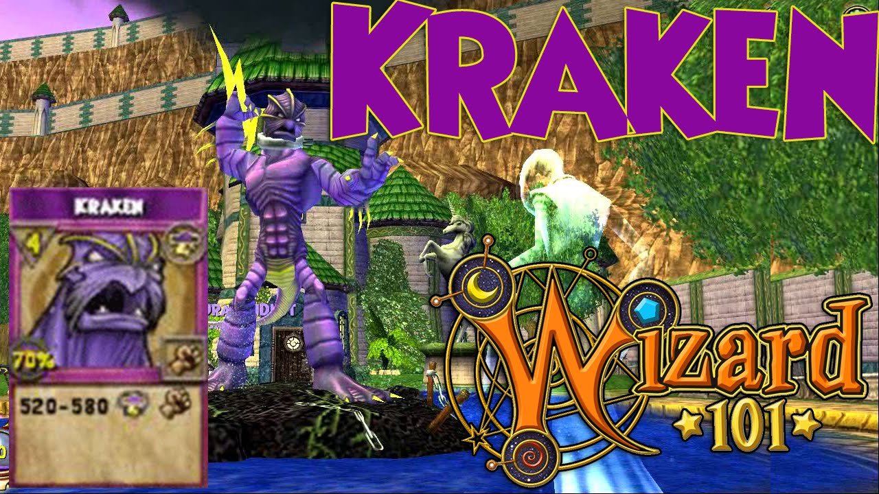Wizard101: Kraken Spell - YouTube