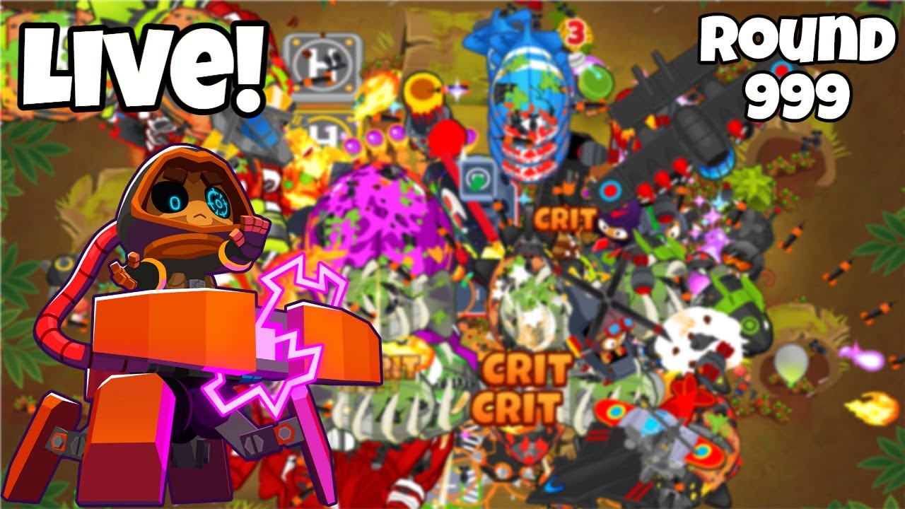 BTD6 - Highest Round Possible - Live - YouTube