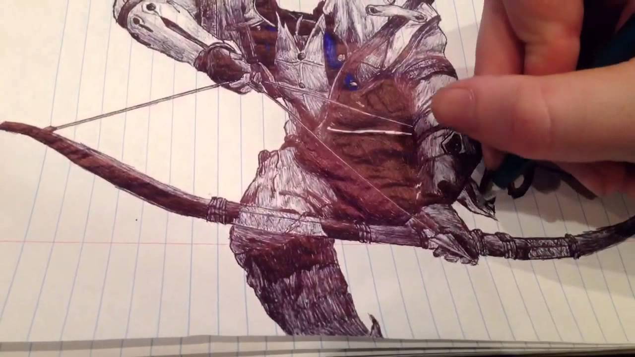 Assassins Creed 3 drawing - YouTube