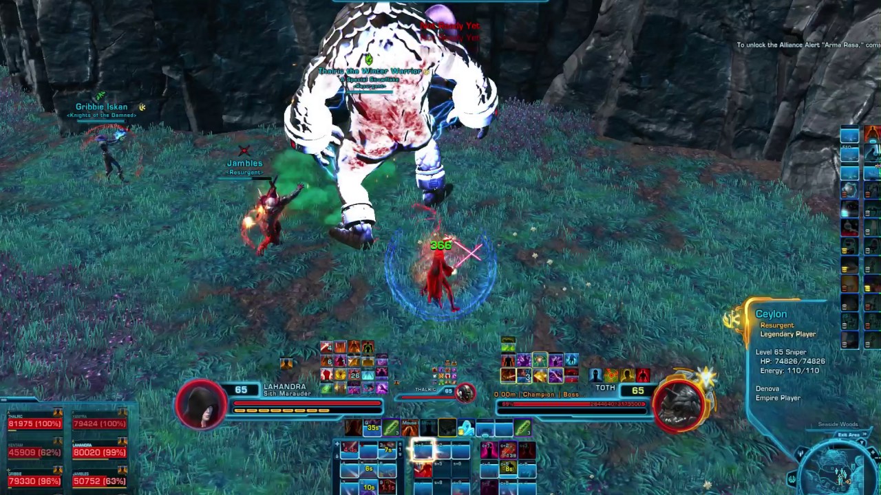 SWTOR Raiding - HM EC - Resurgent - YouTube