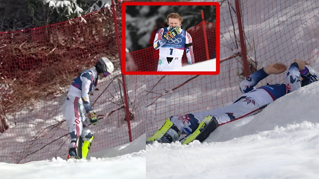 Atle Lie McGrath Crash – Shocking Fall in Men’s Slalom | Winter ...