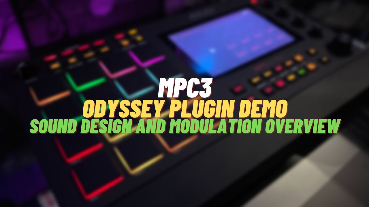MPC3 Odyssey Synth Demo and Overview - YouTube
