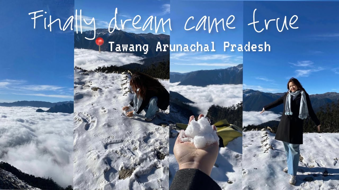 Snow fall in Tawang⛄️| First time visited Kaziranga National park Assam ...