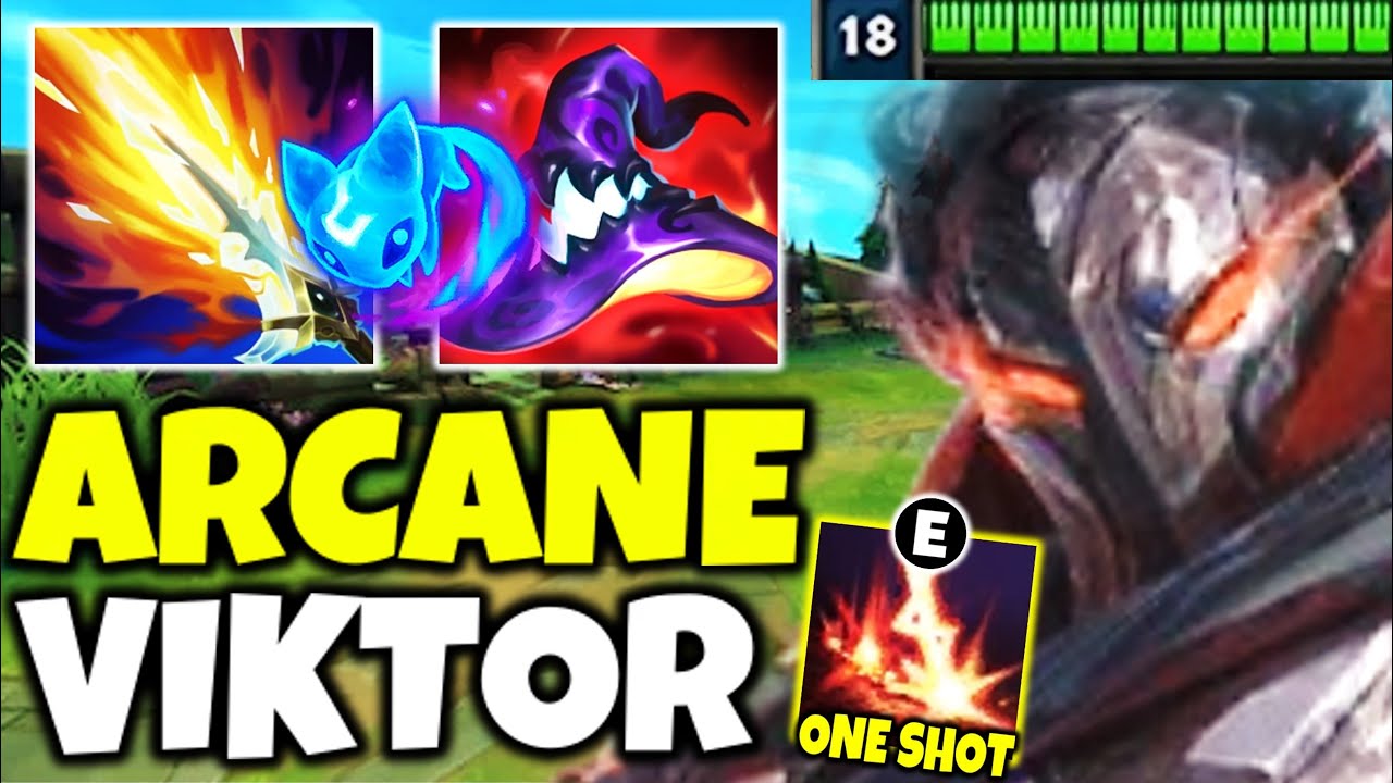 I played Viktor from Arcane and my death ray is a one shot simulator ...