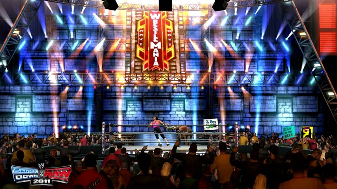 Smackdown vs Raw 2011 - WrestleMania Arena Screenshot - YouTube