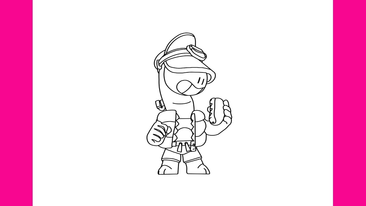 HOW TO DRAW DOUG - BRAWL STARS - YouTube