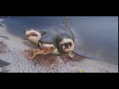 3 Headed Shark Attack VFX By Steve Clarke & Paul Knott - YouTube