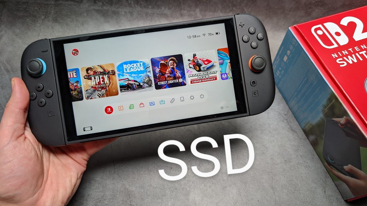 Can You Install SSD on Nintendo Switch 2 - Also Can you Use External ...