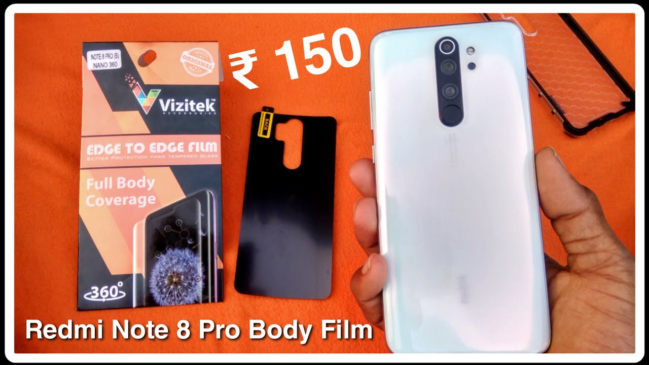 Redmi Note 8 Pro Full Body Coverage ₹150 |Transparent| 2020 - YouTube