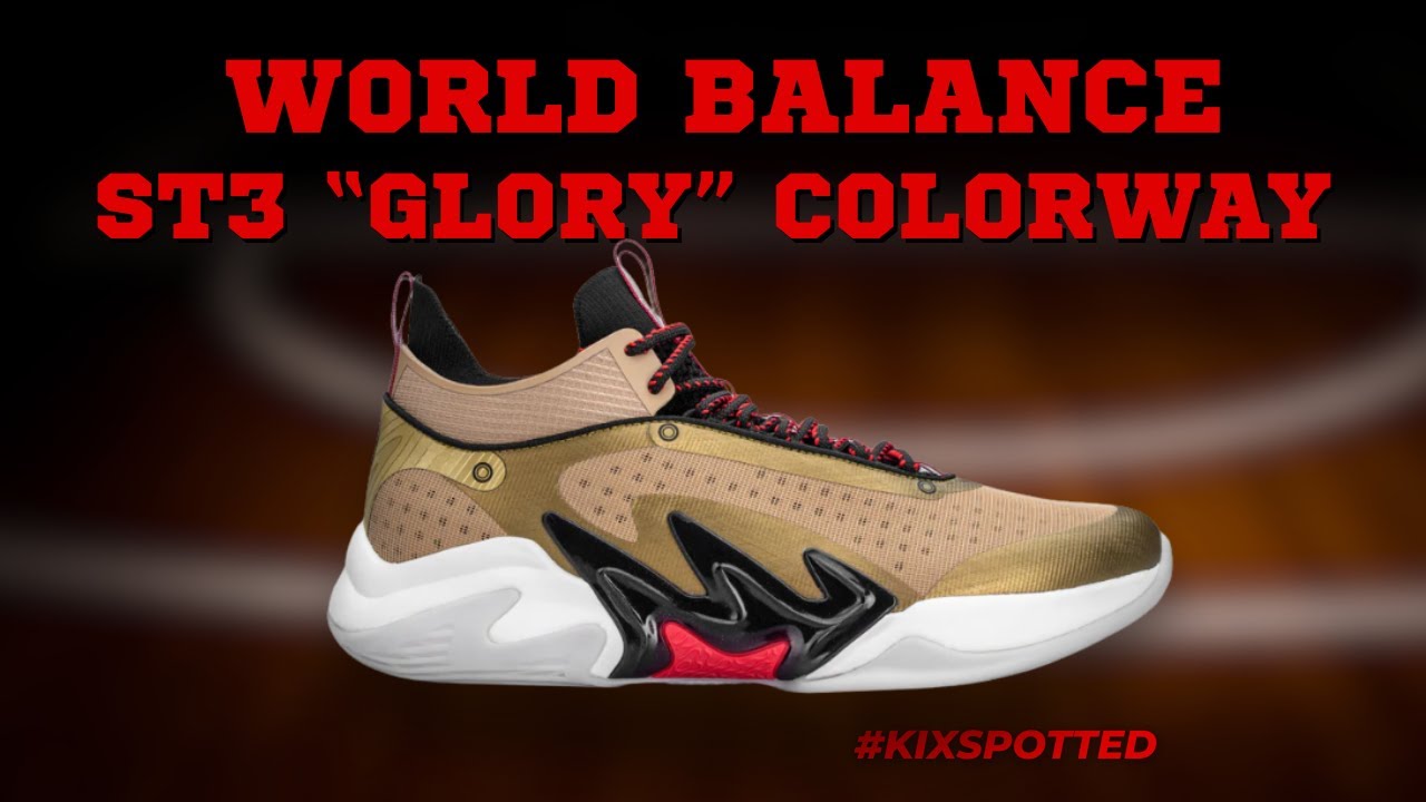 #kixspotted World Balance ST3 "Glory" colorway - YouTube