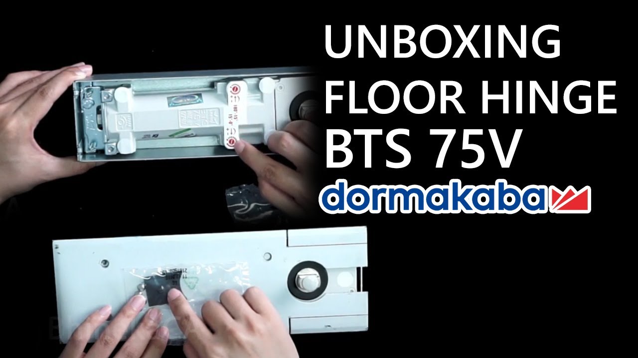 Unboxing Dorma BTS75v by dormakaba BTS 75v - YouTube