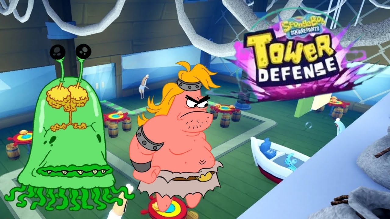 Pat the Hapless & Jellien Leader are crazy! Spongebob TD - YouTube