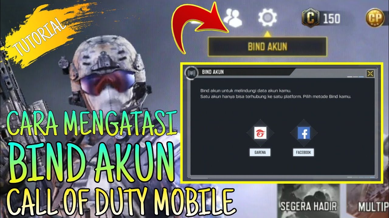 CARA BIND AKUN GUEST CALL OF DUTY MOBILE TIDAK MUNCUL??? | CODM - YouTube