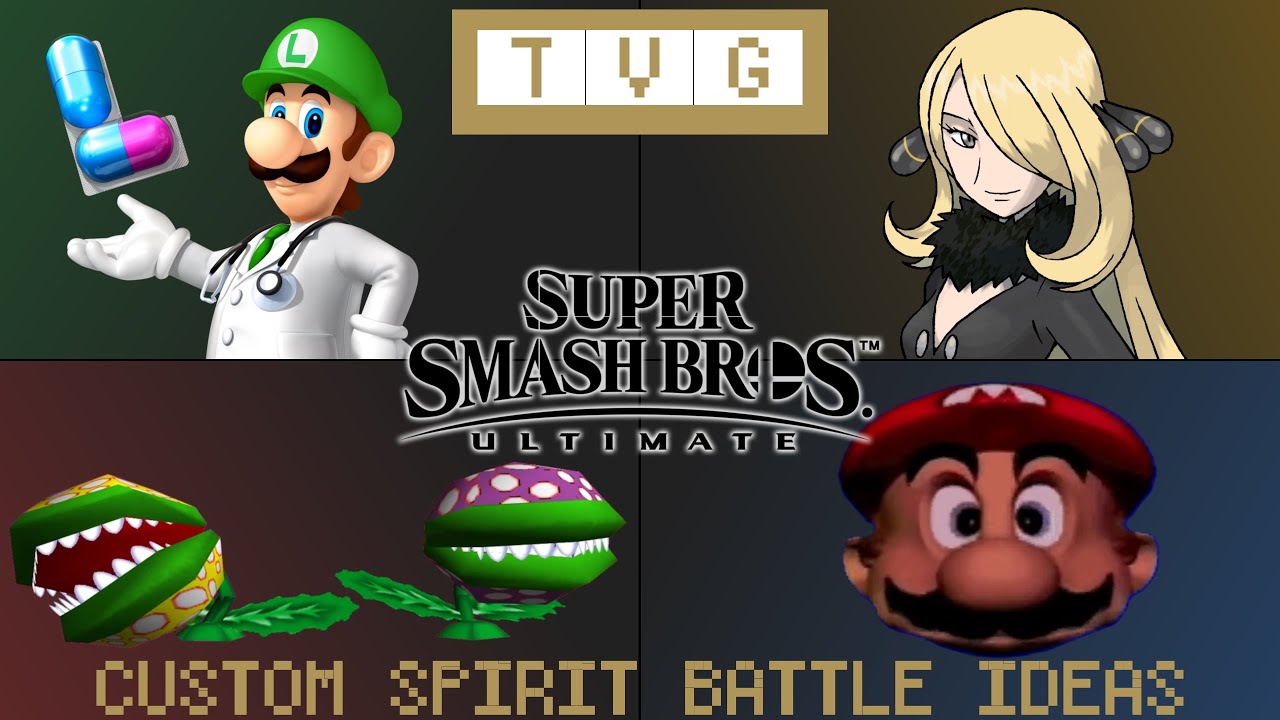 Super Smash Bros Ultimate: Custom Spirit Battle Ideas Compilation 1 ...