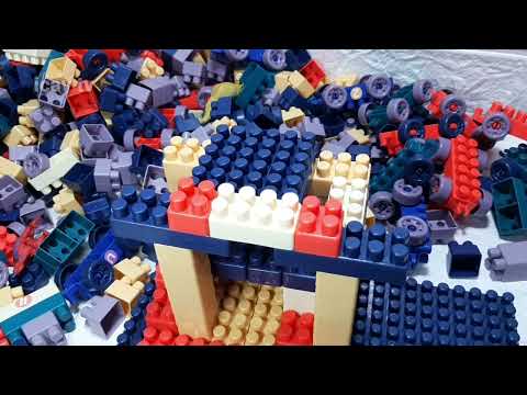 Xây dựng ngôi nhà bằng Lego - lắp ráp Lego // icay tv