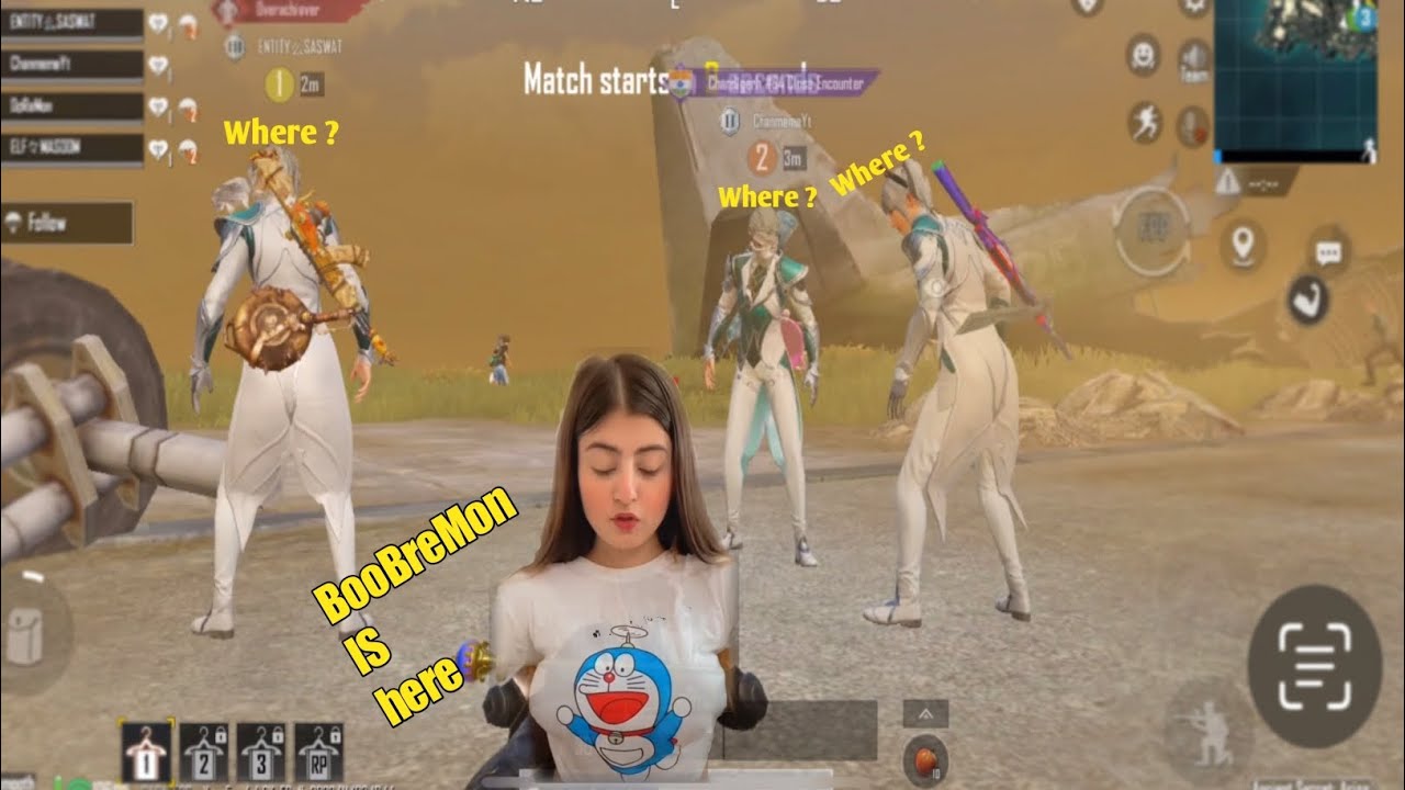 Knock knock BoobReMon is here 😈 | BGMI hot montage - YouTube