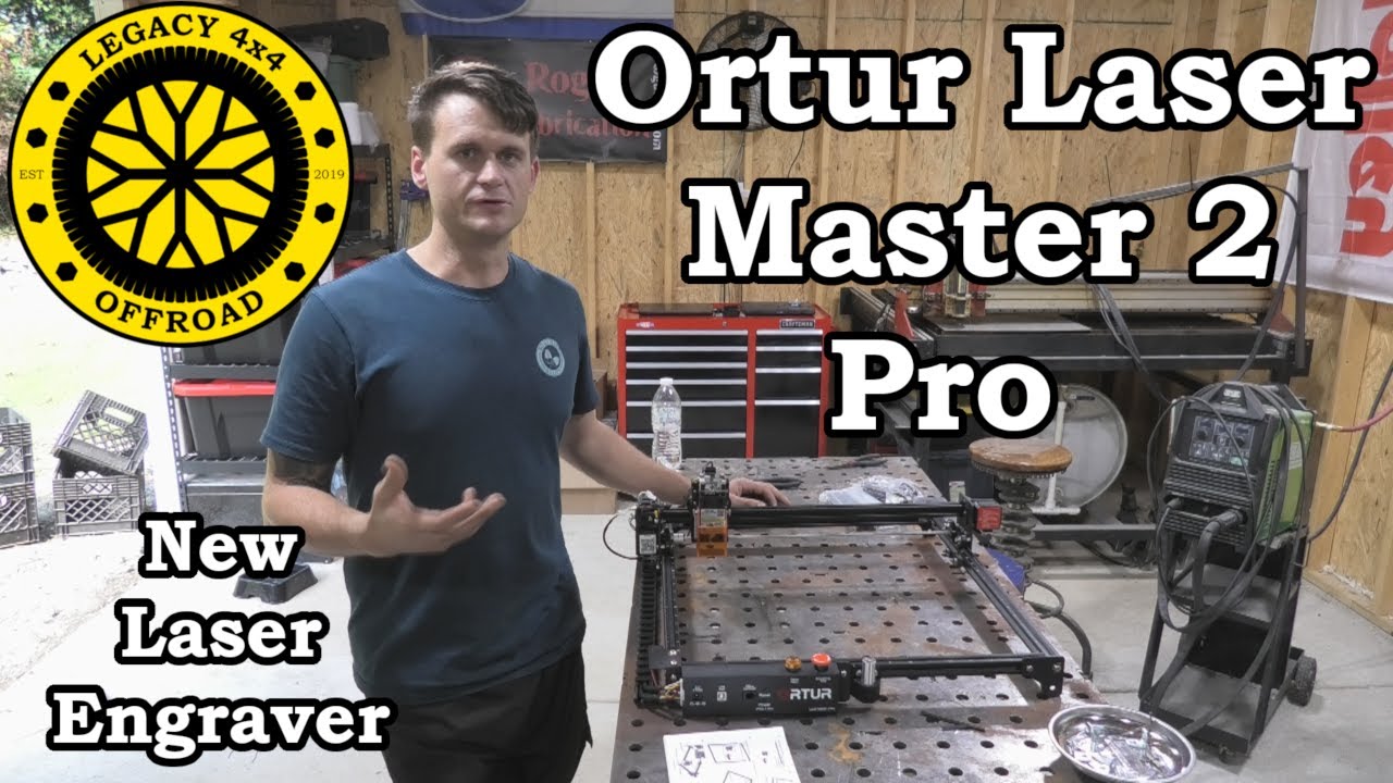 Ortur Laser Master 2 Pro Laser Engraver Assembly and Table Build II ...