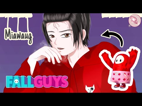 Drawing Miawaug Fall Guys Into Human : Miawaug Jadi Fall Guys | Lyly Art