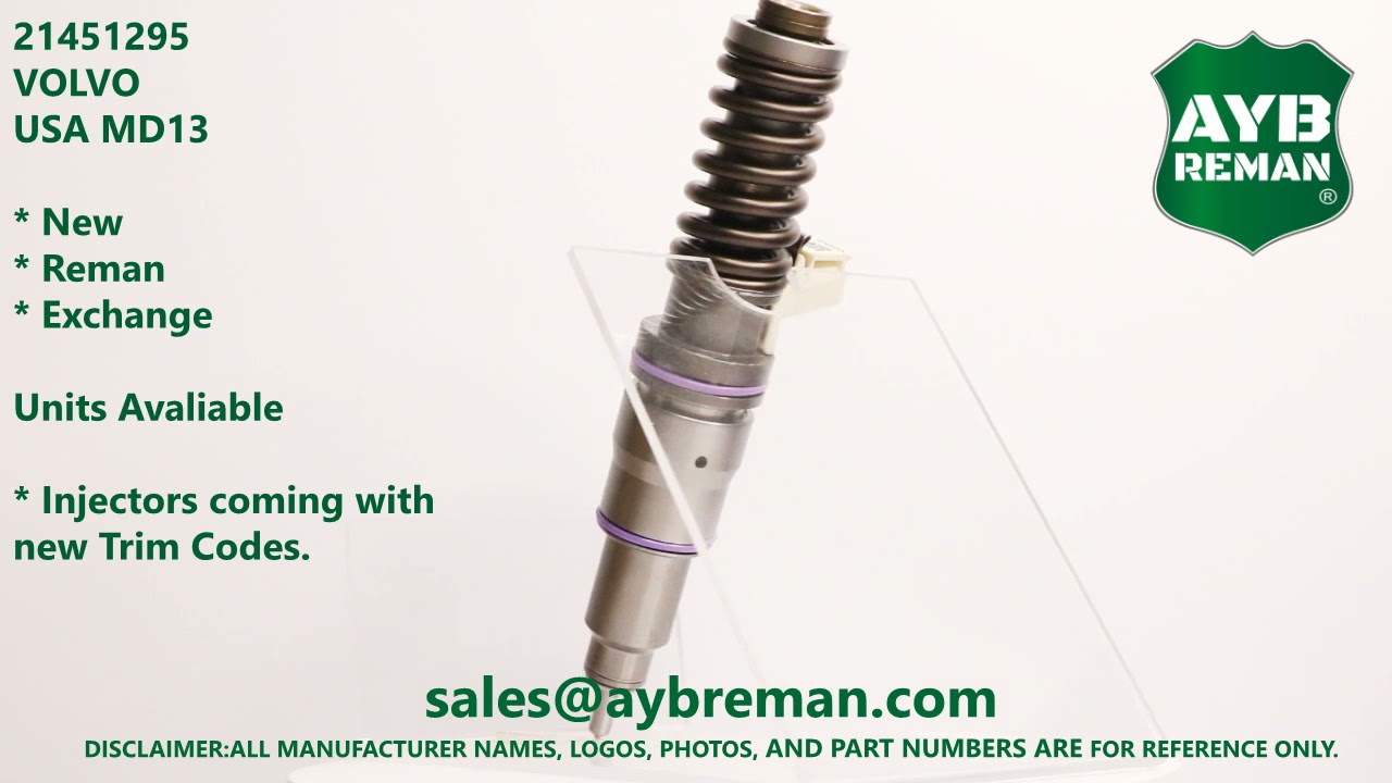 21451295 for VOLVO USA MD13 E3.3 - YouTube