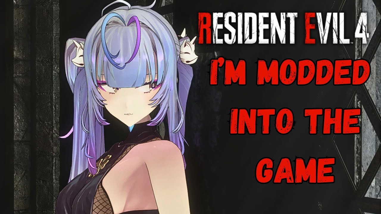 RE 4 REMAKE WITH MYSELF AS LEON [Yae Yugiri | V4Mirai] - YouTube