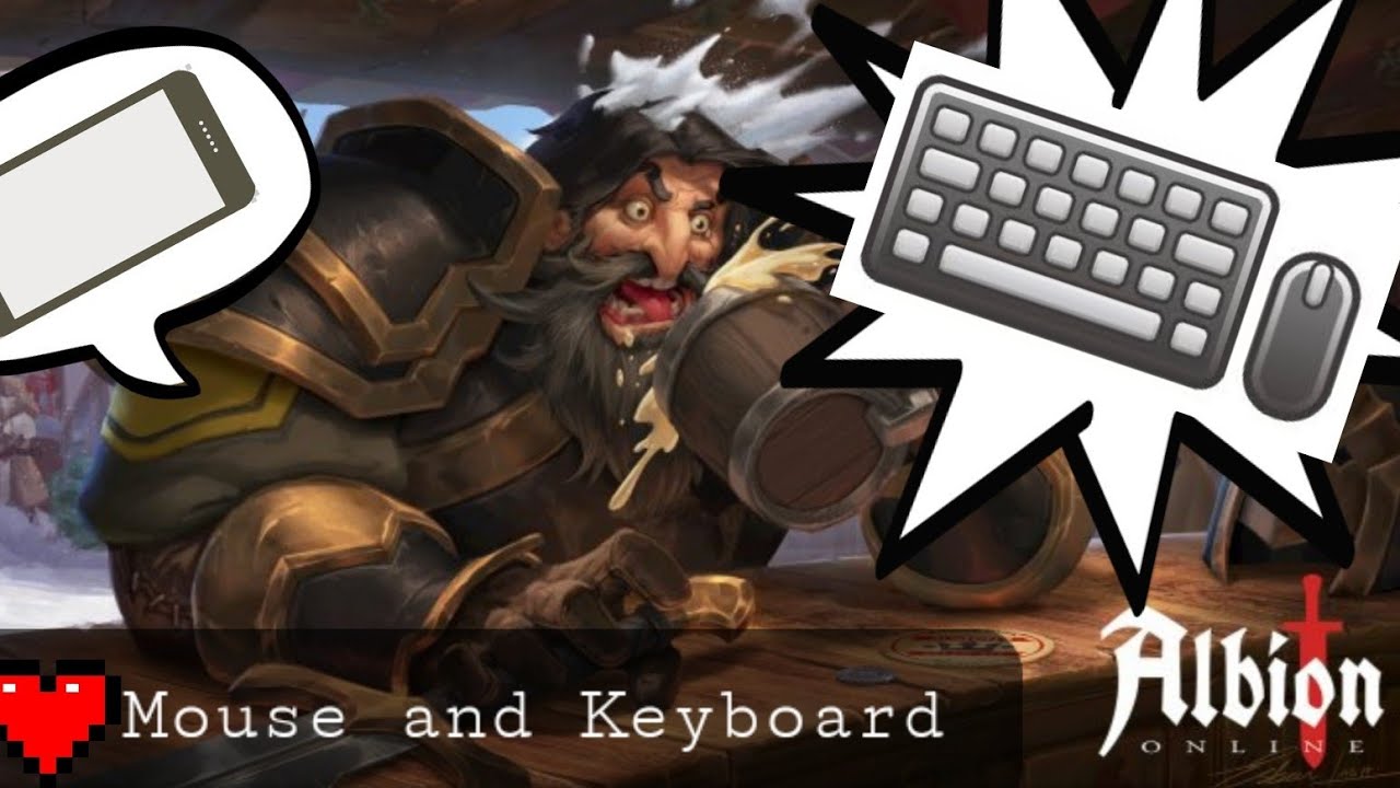 First time Using Mouse and Keyboard on Albion, and I got Invaded ...