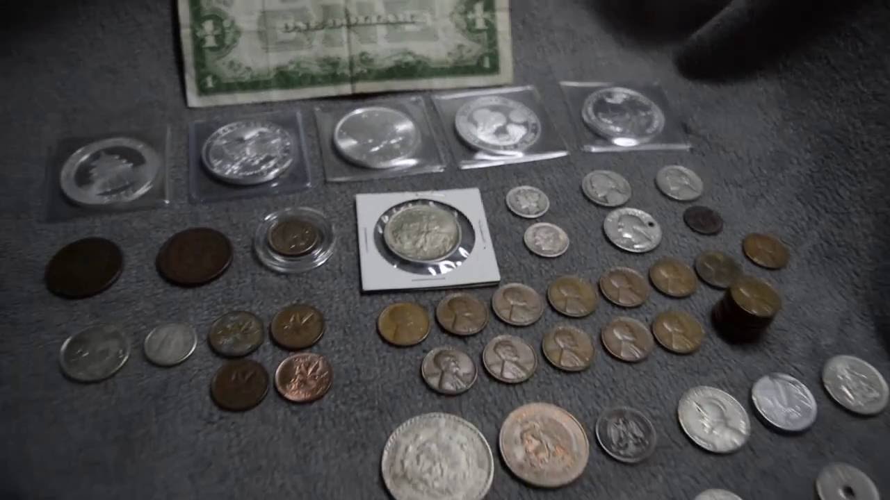 My Wife's Coin Collection - Numismatics and Silver Bullion - YouTube
