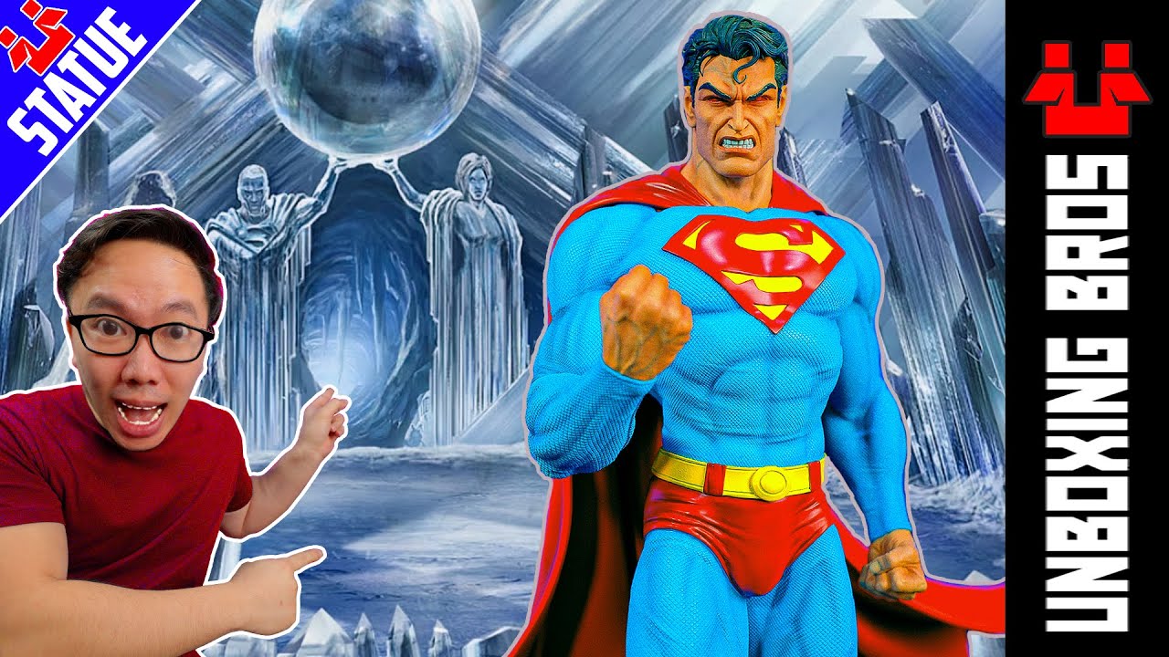 This Incredible Statue of SUPERMAN is a MUST SEE!!! - YouTube