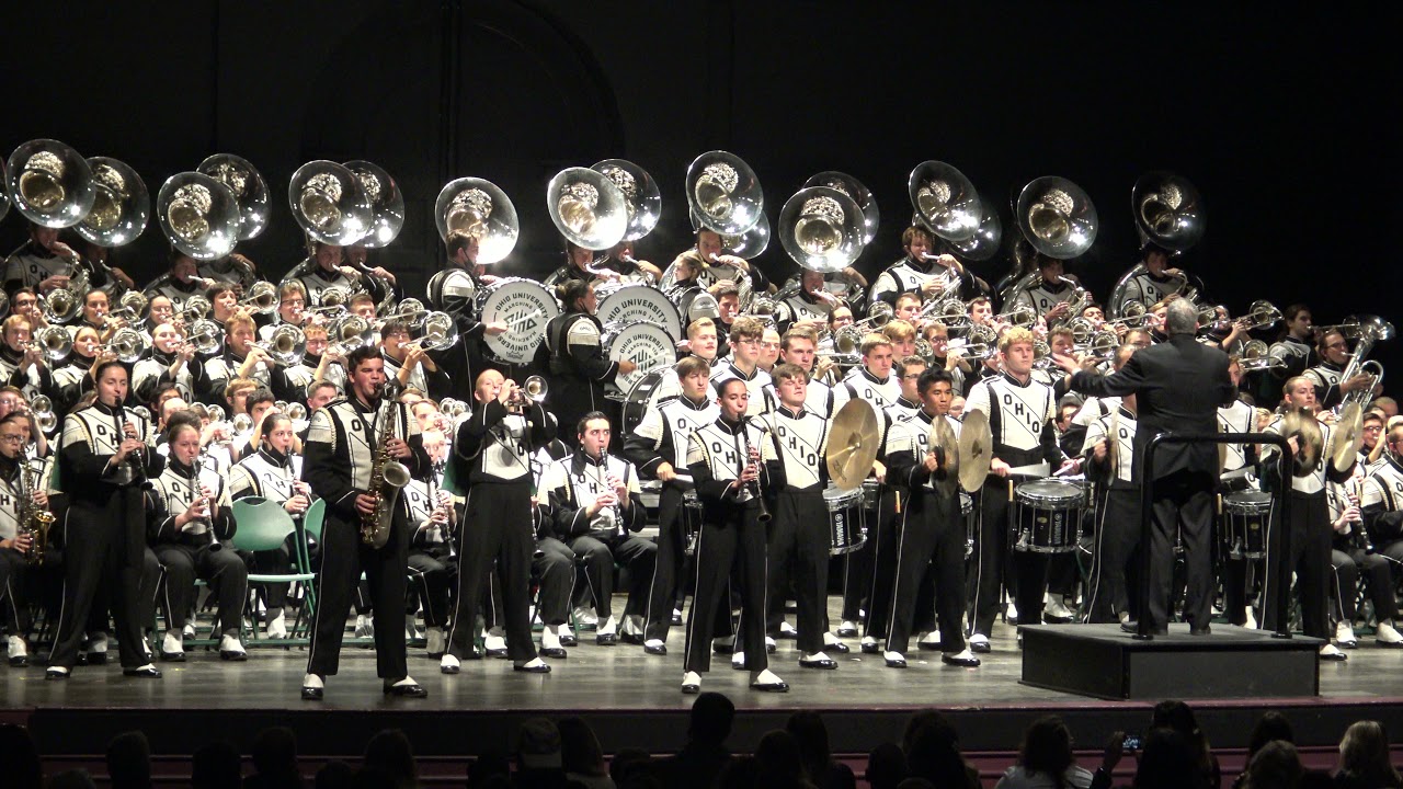 [4K] "Ain't No Mountain High Enough" - Ohio University Marching 110 ...