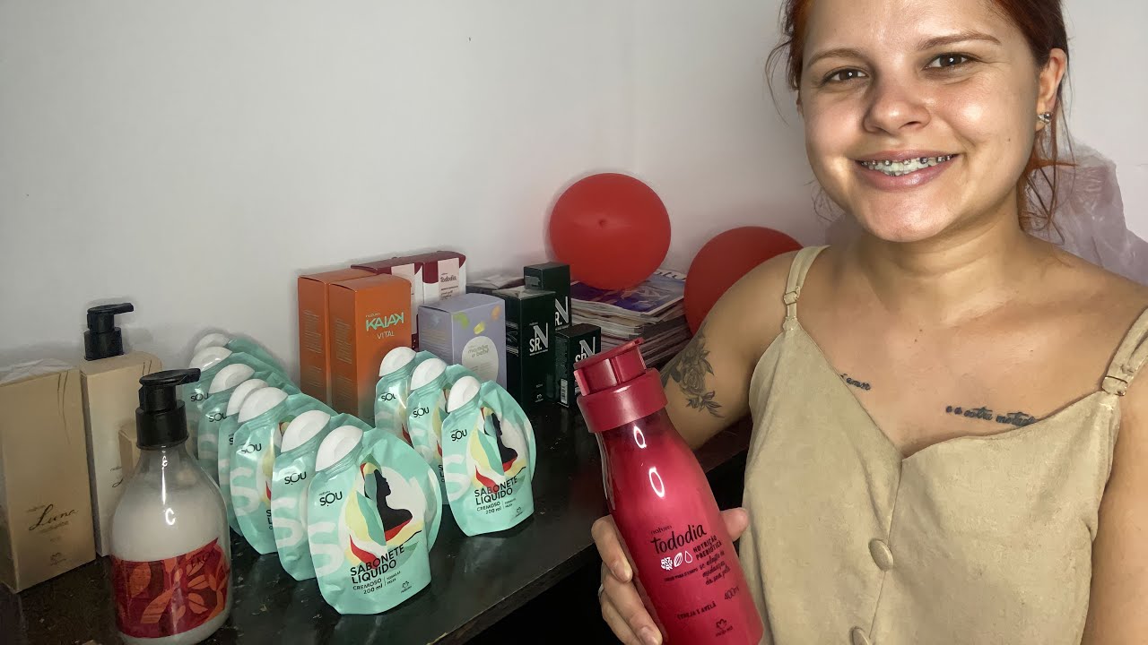 Abertura de Caixa Natura Ciclo 20 | Resgate de pontos e presentes - YouTube