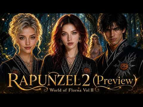 Rapunzel 2 The World Of Florna Vol II Official Trailer | BD Original AI Fantasy Drama | (Preview)