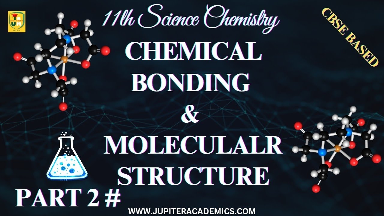 "Chemical Bonding & Molecular Structure" Part-2# 11th Science - YouTube