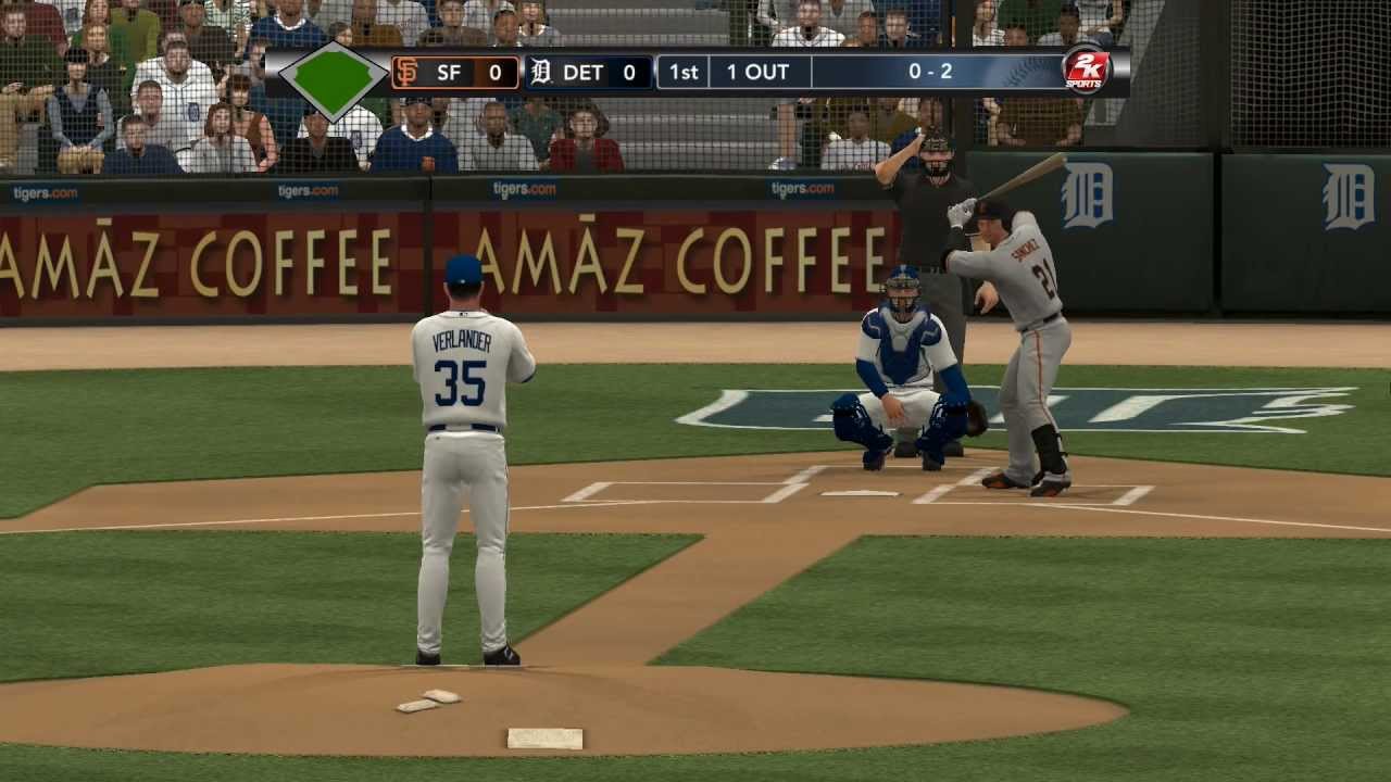 2012 World Series - San Francisco Giants vs. Detroit Tigers MLB 2K12 ...
