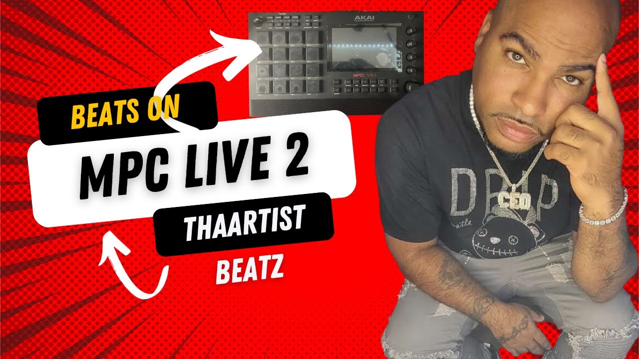 Making a Beat on MPC LIVE 2 #mpclive2 #mpclive2 - YouTube