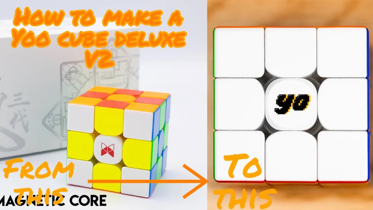 How to make a yoo cube deluxe v2 - YouTube
